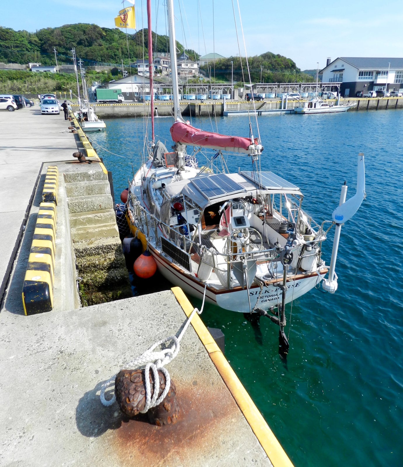 How to Moor in Japanese Fishing Ports - Kirk's Take